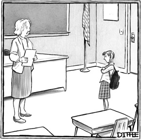 THE READING ROOM: How a great cartoonist does what he does