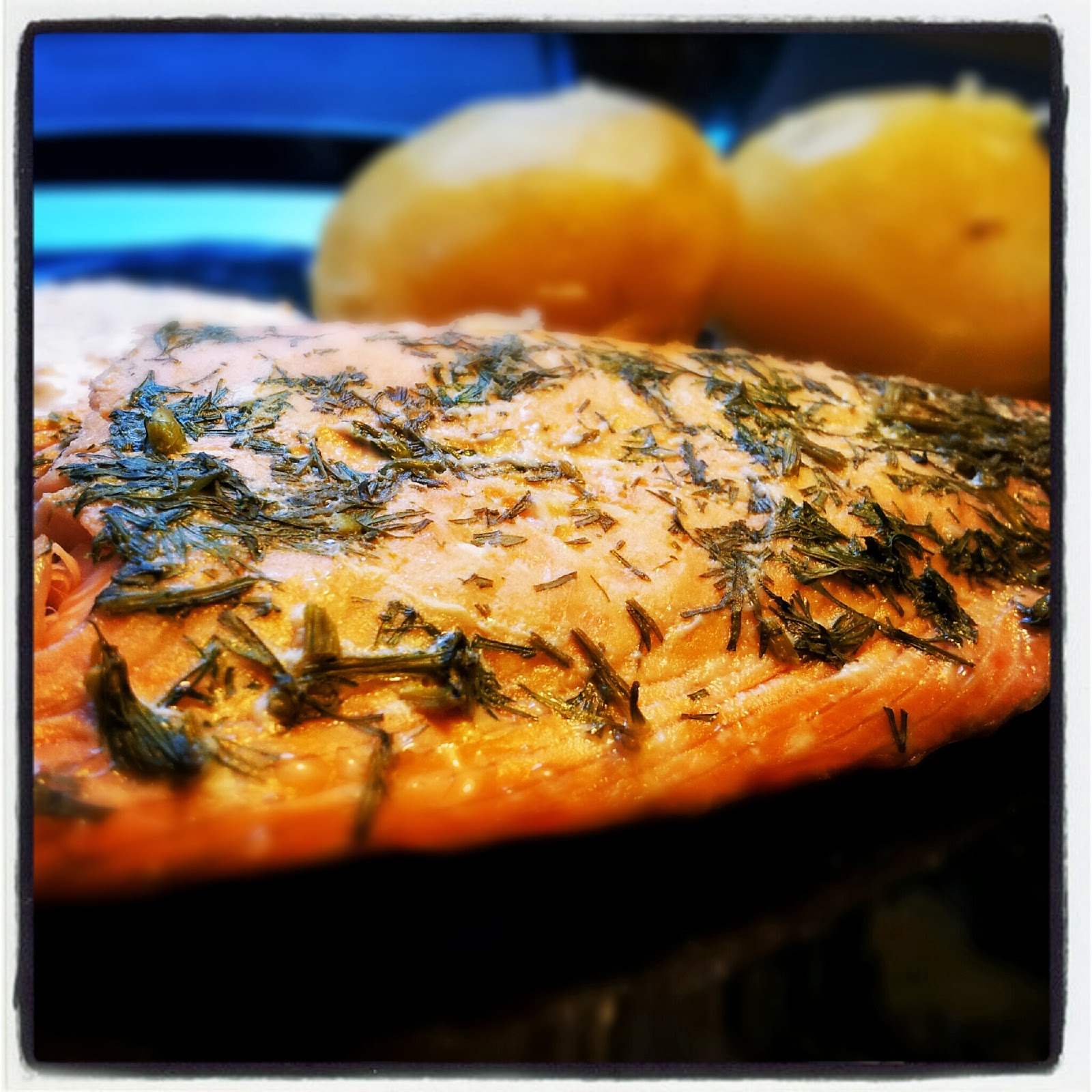 Mat idag: Laxsida i ugn