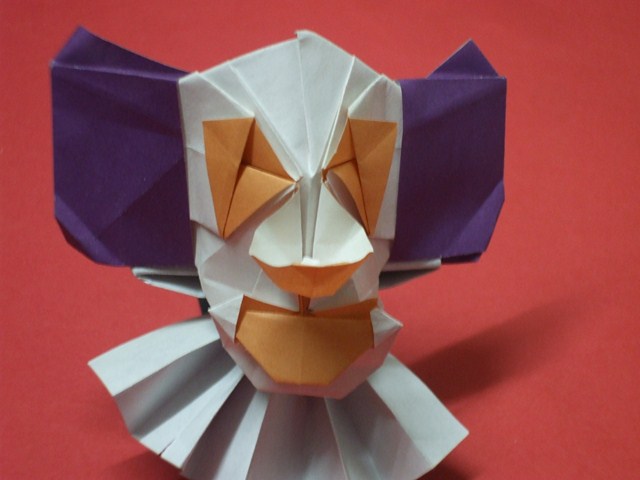 origami y derivados: clown-payaso