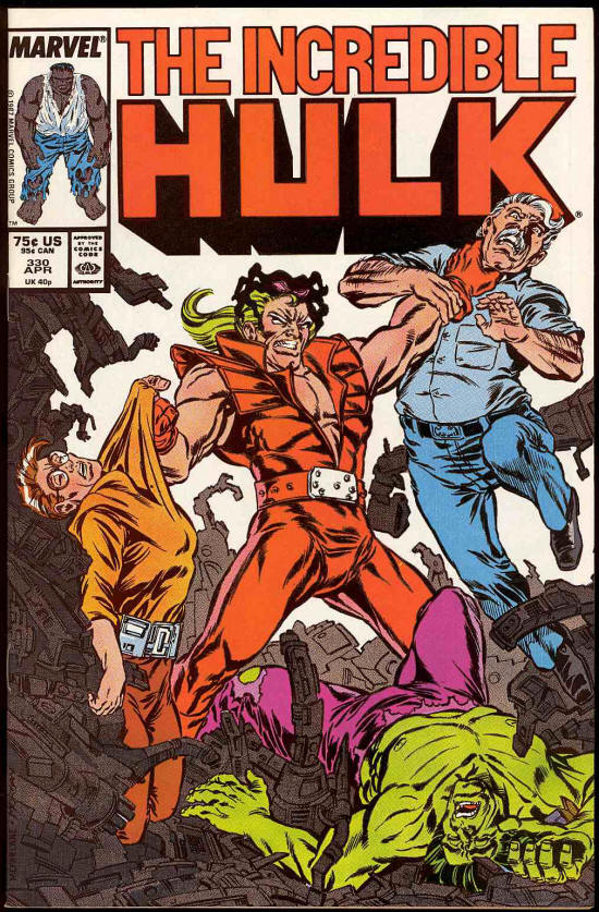 Marvel Comics of the 1980s: 1987 - Anatomy of a cover - Incredible Hulk ...