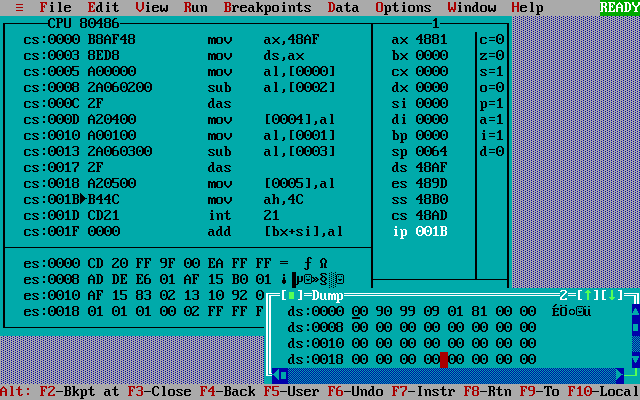 32 Program To Subtract Two 16 Bit Bcd Number In 8086 Microprocessor ~ Coding Atharva 7908