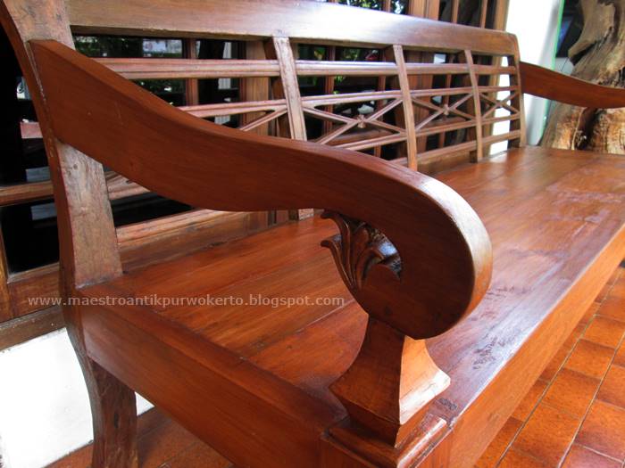 Maestro Antik Purwokerto: Risban / Bangku Jawa Antik dari Kayu Jati ...
