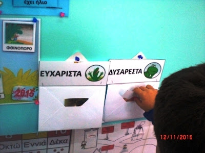 Πυθαγόρειο Νηπιαγωγείο: ΕΥΧΑΡΙΣΤΑ - ΔΥΣΑΡΕΣΤΑ ΣΥΝΑΙΣΘΗΜΑΤΑ