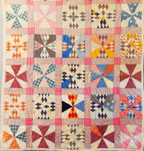 Cloud of Quilt Patterns: Sugar Loaf as a Square Block