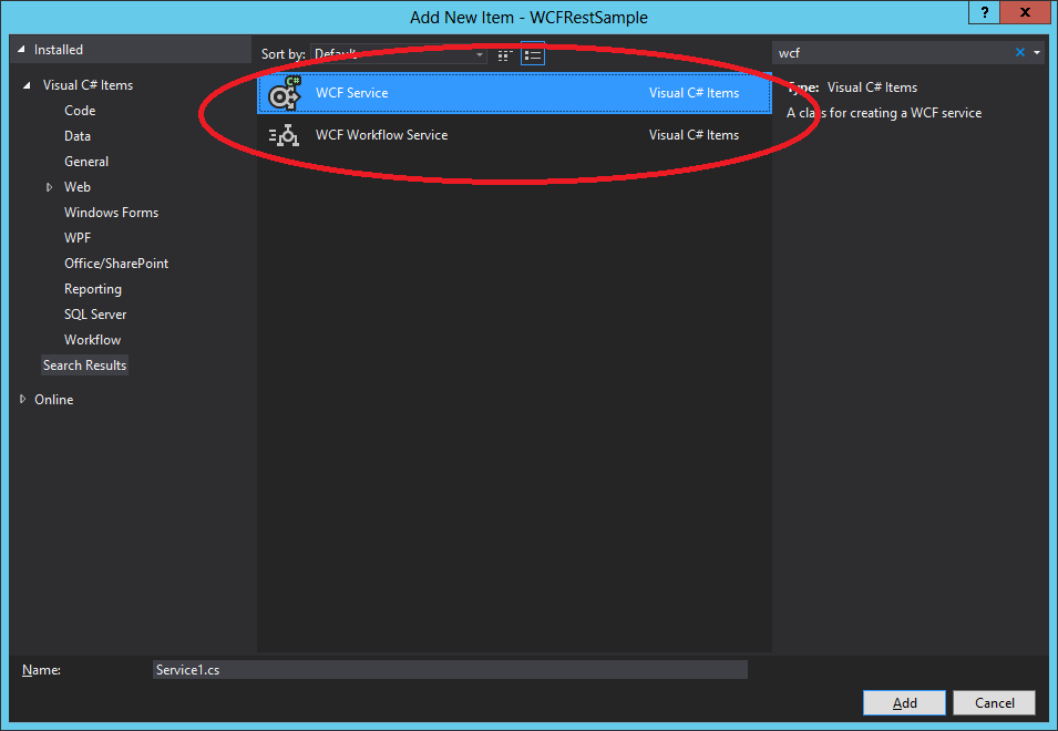 SharePoint With THILI: Create Custom WCF service for SharePoint using Visual Studio.