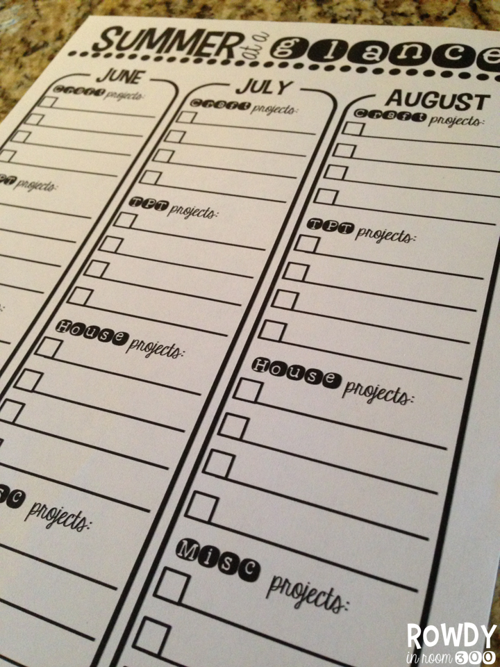 It's allllllllmost summer!! - Rowdy in Room 300