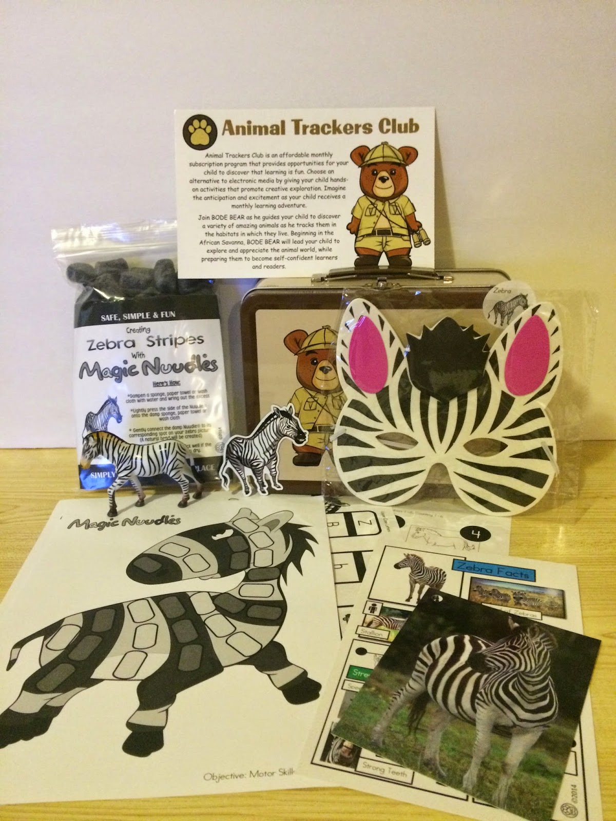 Animal Trackers Safari Club Subscription - First Time Mom and Losing It