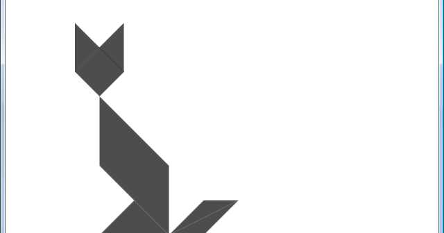 Tangram Cat