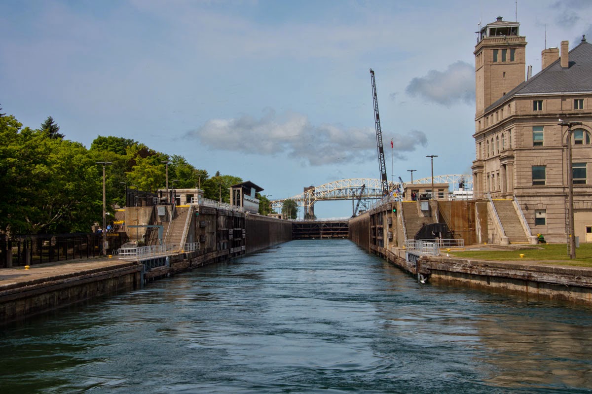 Kissack Adventures: World Famous Soo Locks ... From The Inside!!