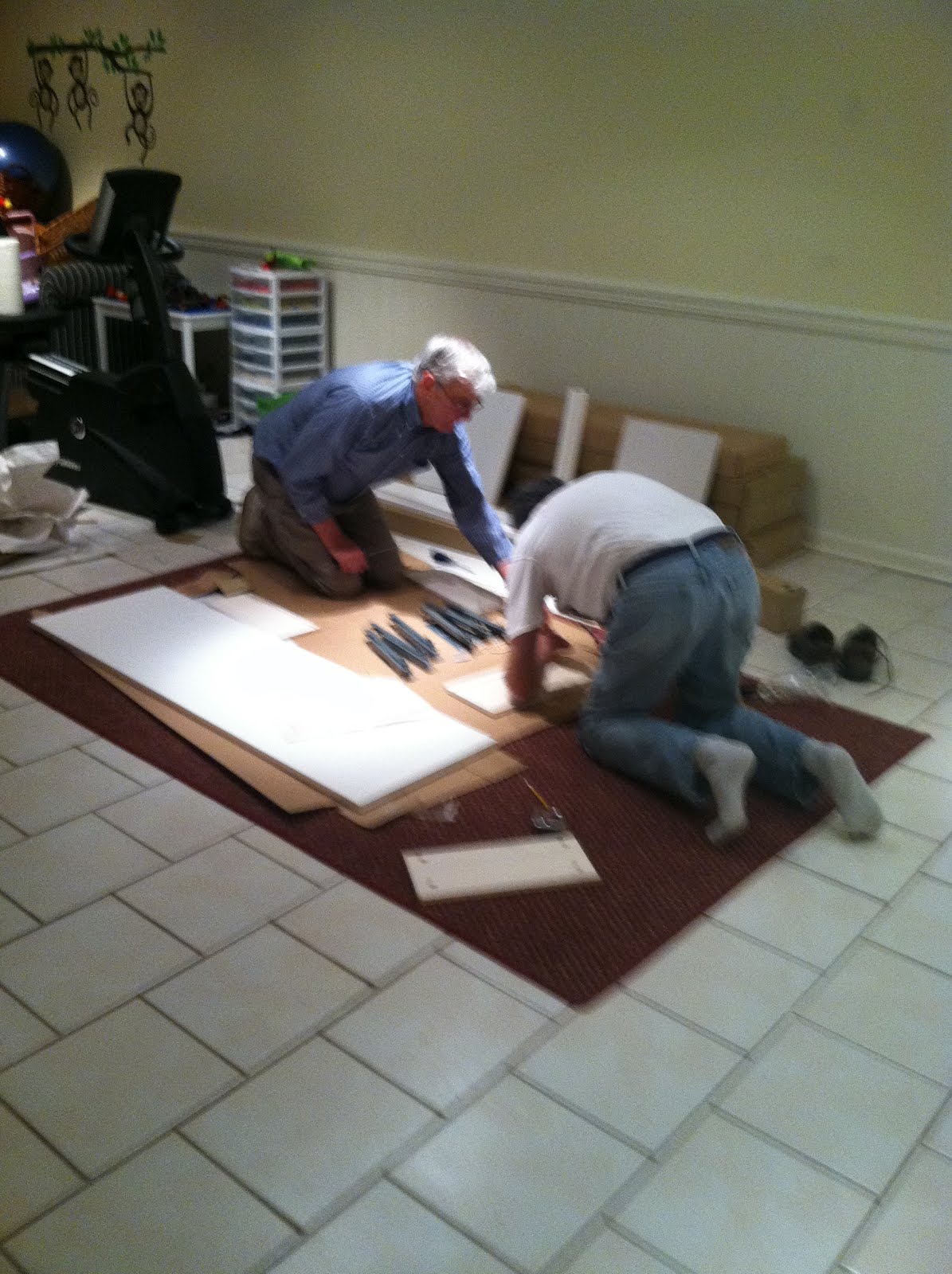 The Blue House Chronicles: 40th Birthday Basement Makeover