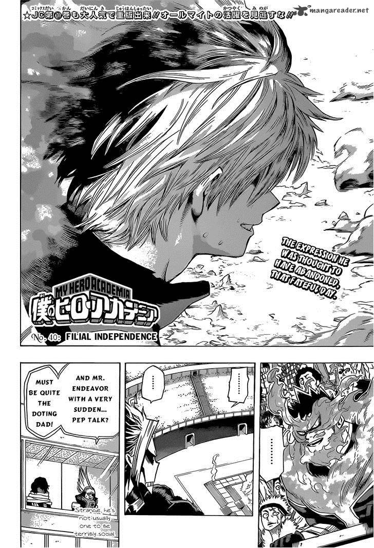 My Hero Academia Chapter 40 | One punch man manga