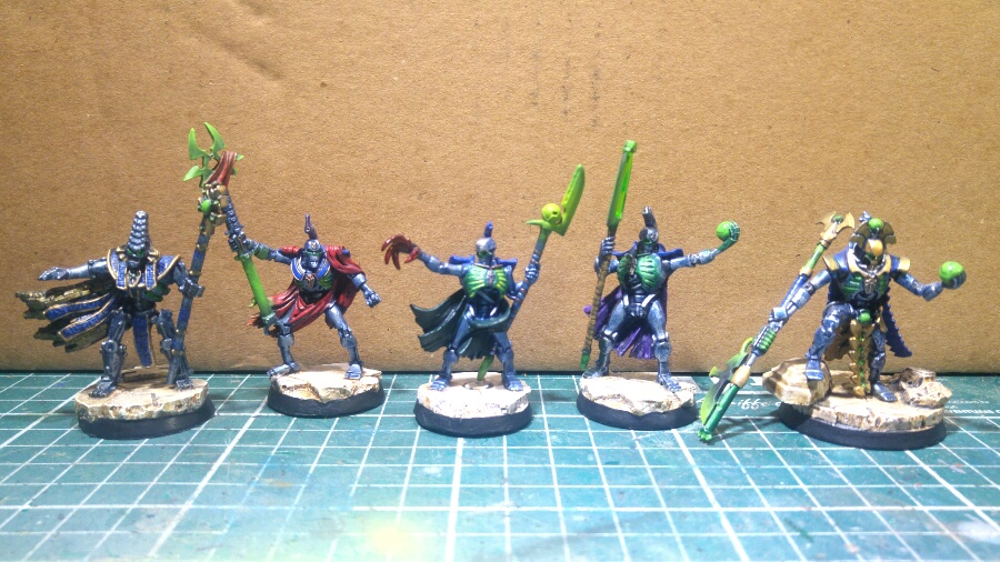 [hobby] Warhammer 40k - Necron Lords across the model line