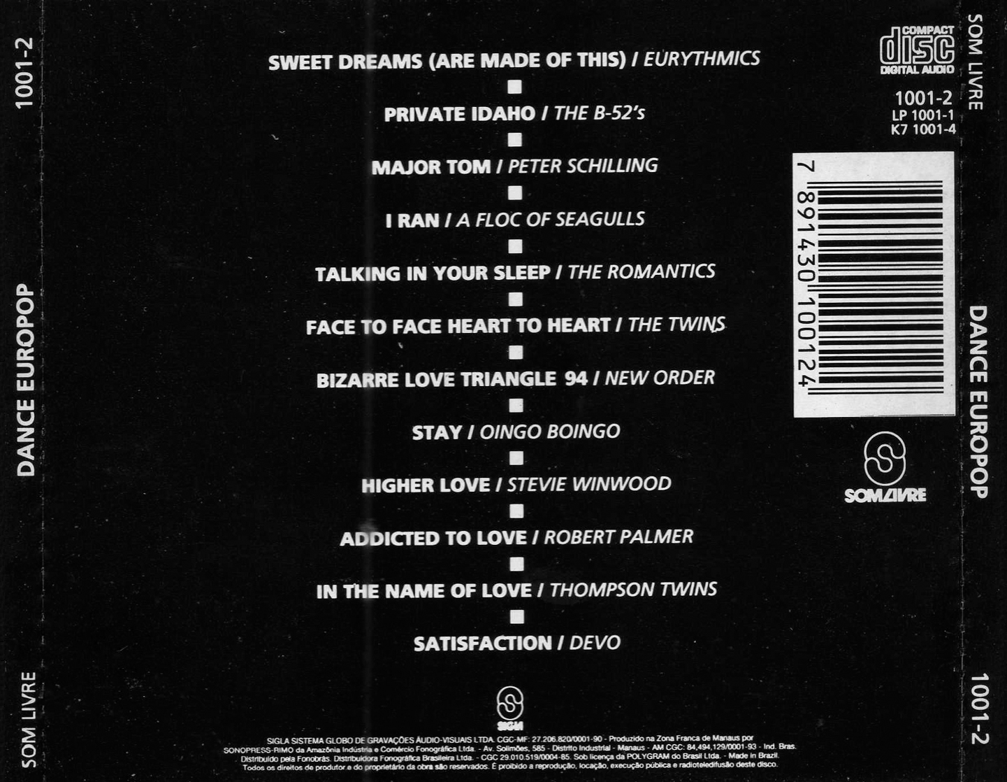 By F.Mix: Cd Dance Europop (1995)