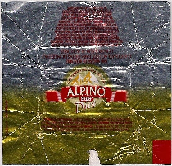 Nestlé Chocolate Wrappers!: Alpino Diet (mini)
