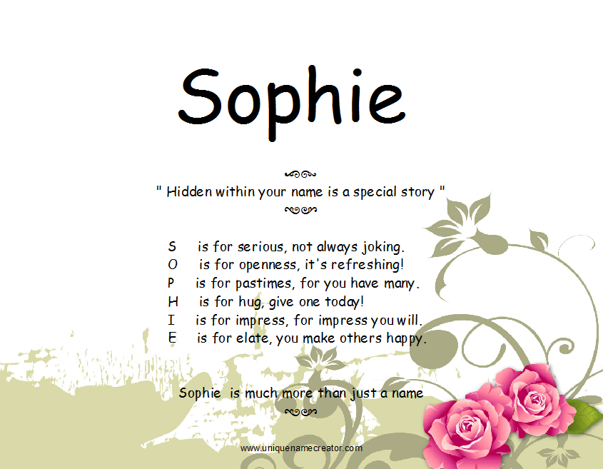 October 2014 | Unique Name Creator