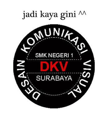 Molla Malik: Tutorial cara membuat Logo DKV SMKN 1 Surabaya