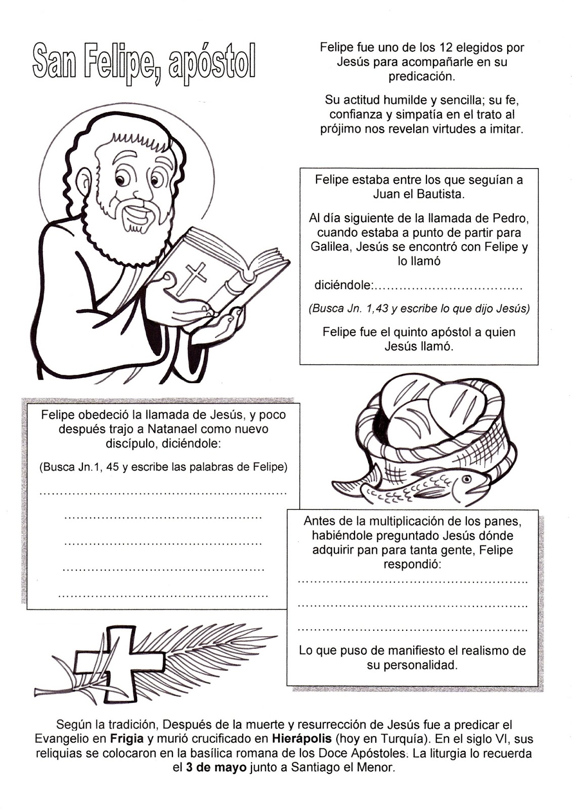 El Rincón de las Melli: San Felipe, Apóstol