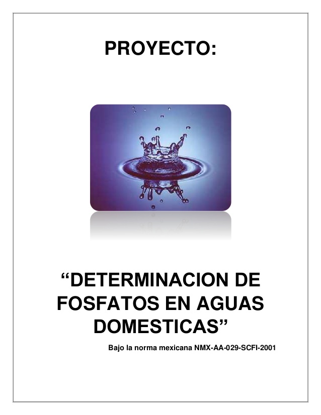 QuÍmica AnalÍtica Y MÉtodos Instrumentales Proyecto DeterminaciÓn De