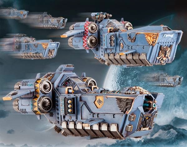 Nota Bene: Stormwolf/Stormfang, novedades de Games Workshop