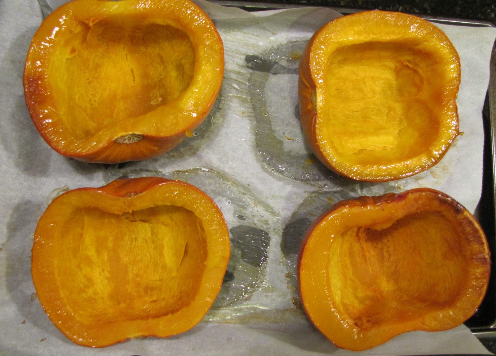 Processing Fresh Pumpkins