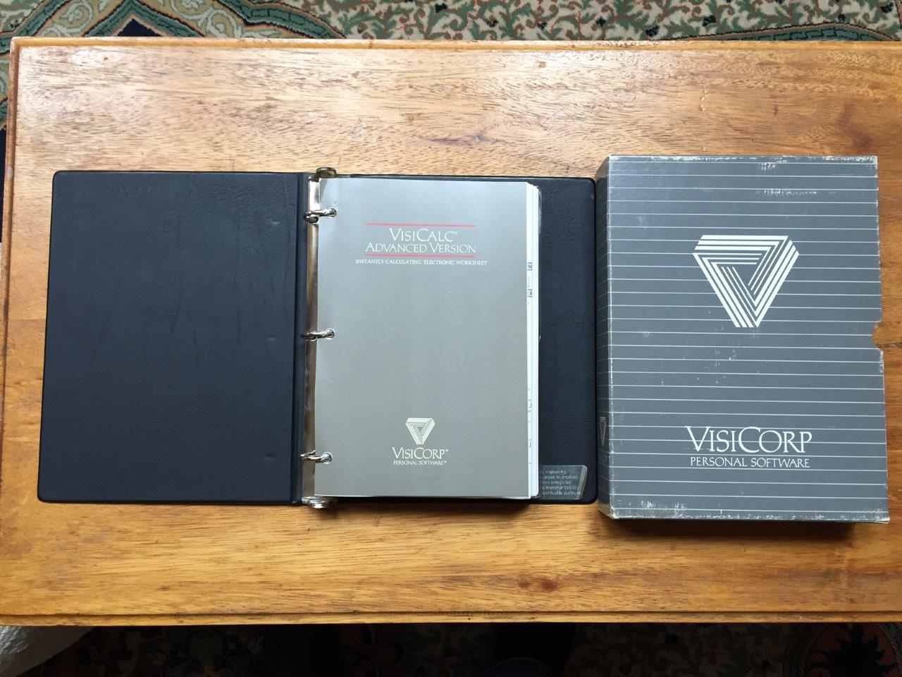 robj retro apple: Apple /// Advanced Visicalc and an interesting discovery