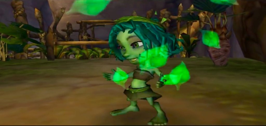 Anime Feet: Tak and the Power of Juju: Flora