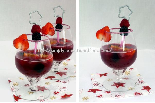 Three Merry Berries Mocktail ~ The third day of Christmas | simply.food