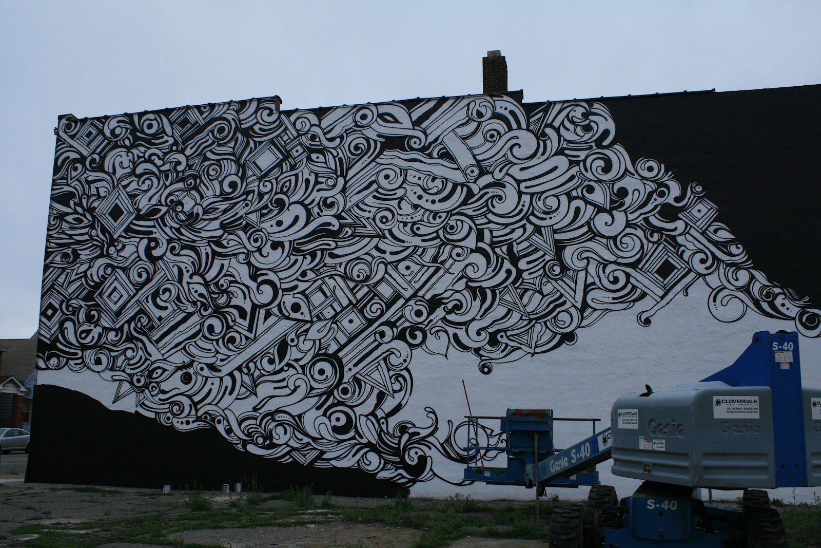 INSIDE THE ROCK POSTER FRAME BLOG: Reyes78 Mural for The Detroit ...