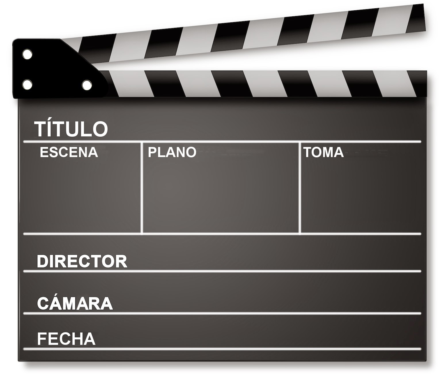 Quiero ser director de cine: La claqueta