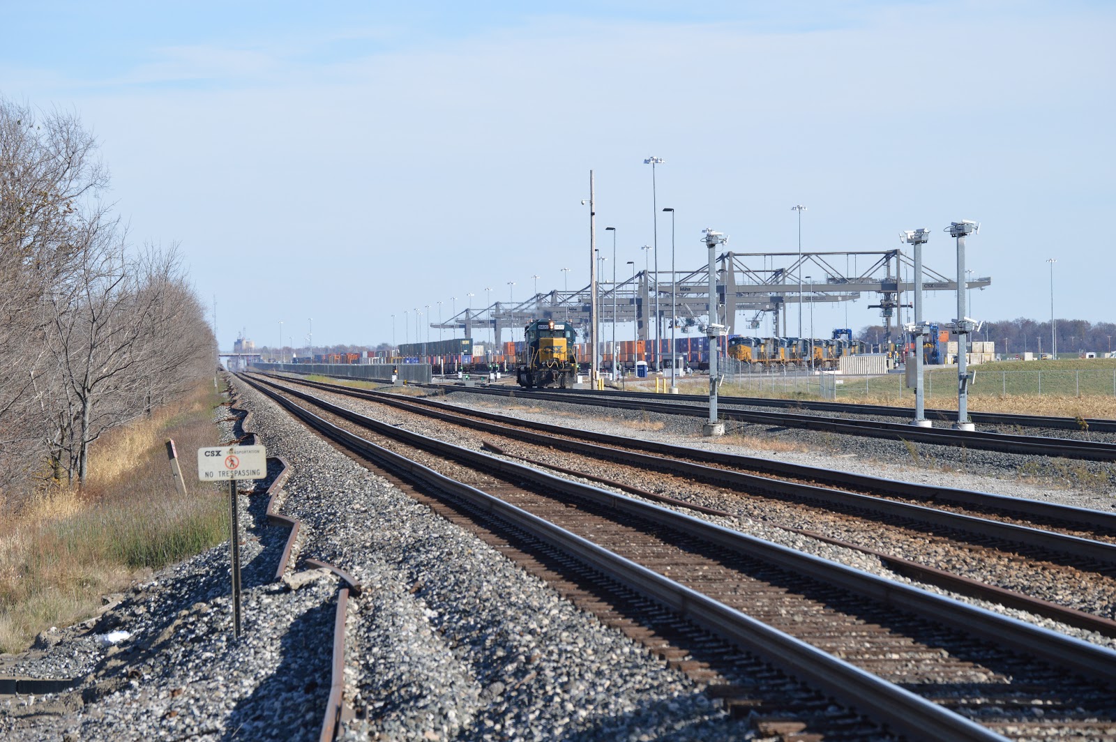 Towns and Nature: North Baltimore, OH: Largest CSX Intermodal Yard