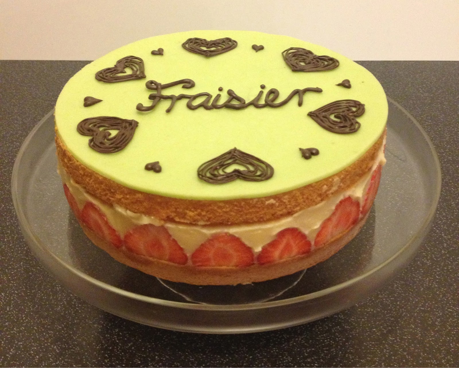 fraisier cake paul
