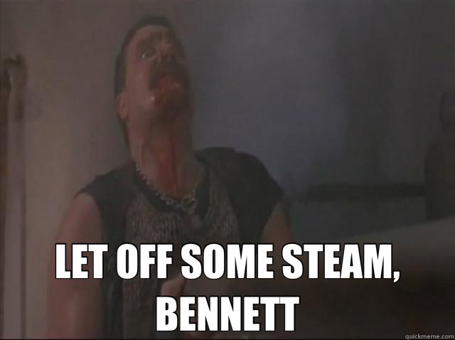 Let Off Some Steam Bennett