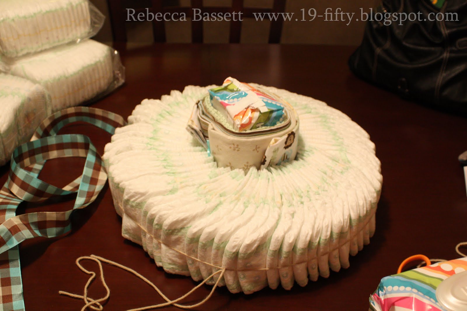 19-fifty: How To Make A Diaper Cake
