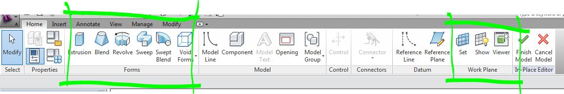 Revit for Interior Design Class: Model In-Place