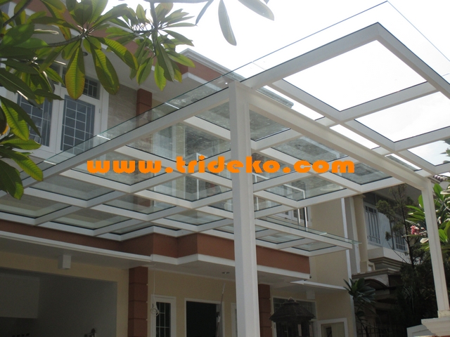 Partisi Aluminium kaca, partisi kaca frameless, kanopi kaca,kawat ...