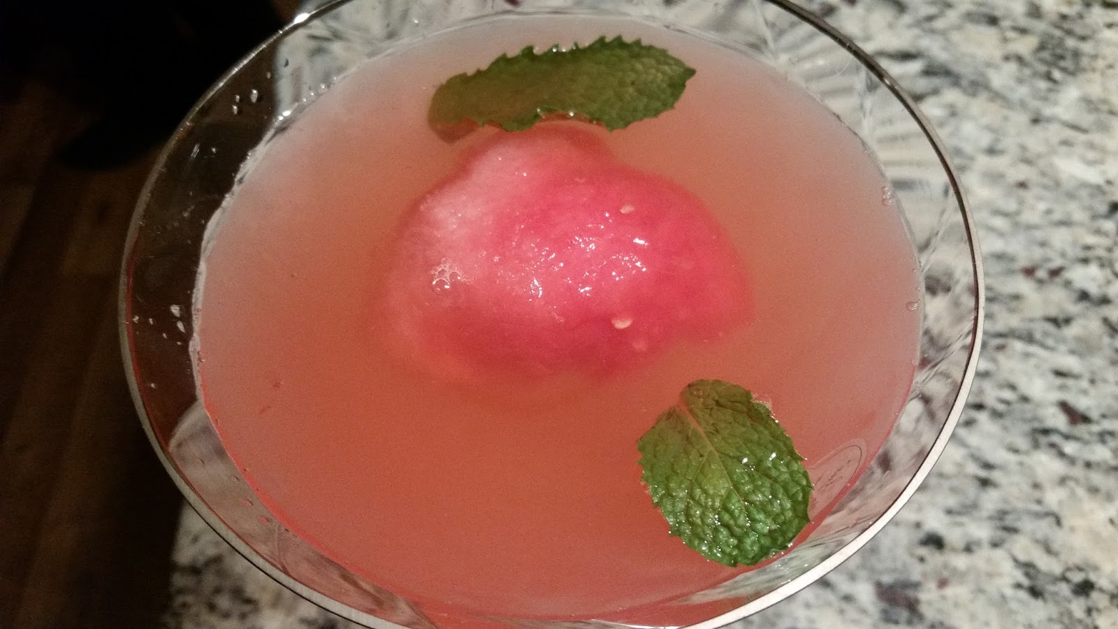 Watermelon Vodka Spritzer