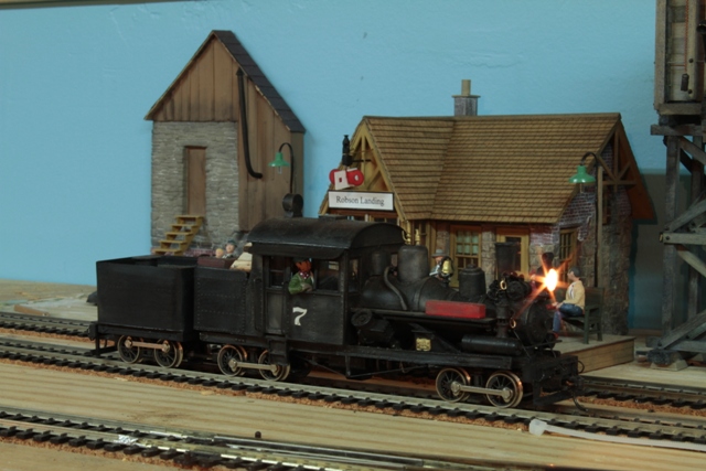 Narrow Gauge Logging in On30: A Heisler up-converted to On30