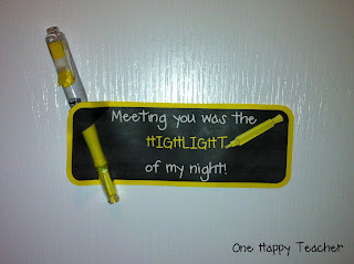 Back to School Packets and a FREEBIE - One Happy Teacher