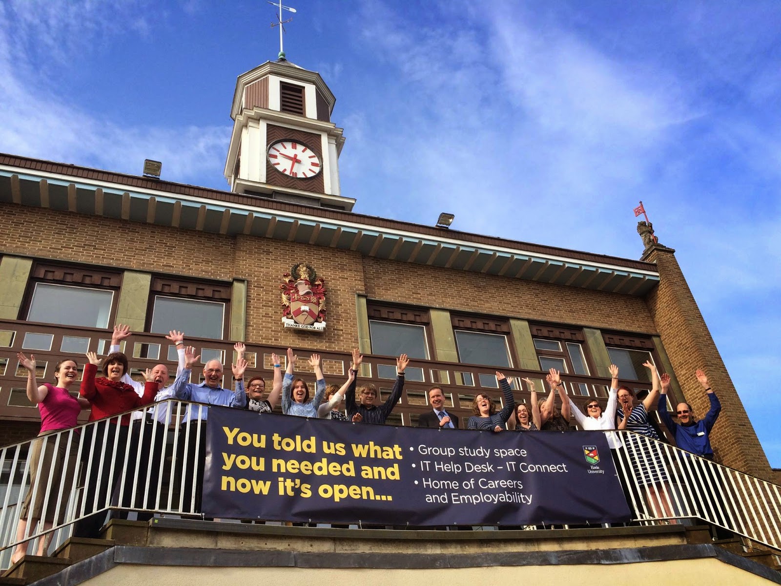 Keele Library Latest: First for student experience