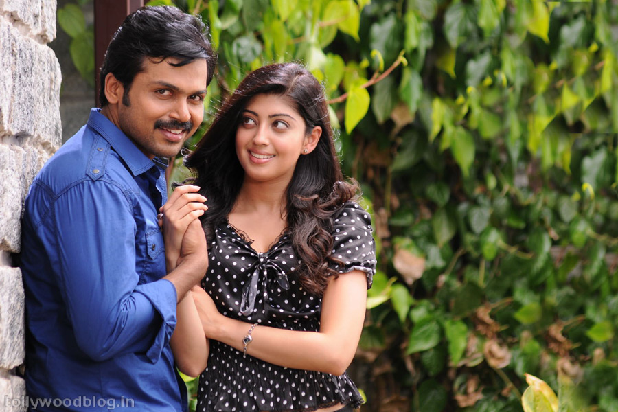 Praneetha with Karthi in Shakuni Movie Photos