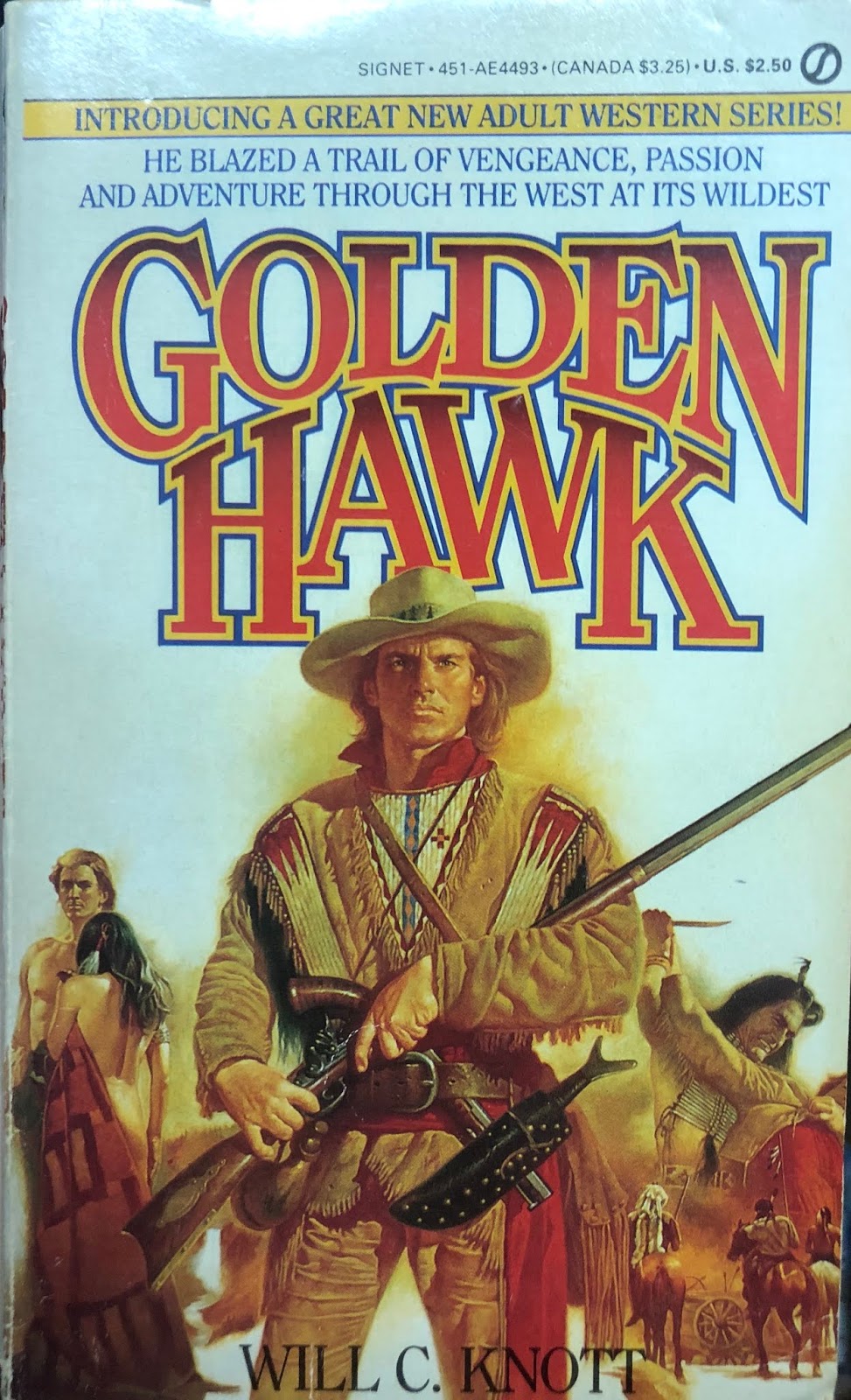 Paperback Warrior: Golden Hawk #01 - Golden Hawk