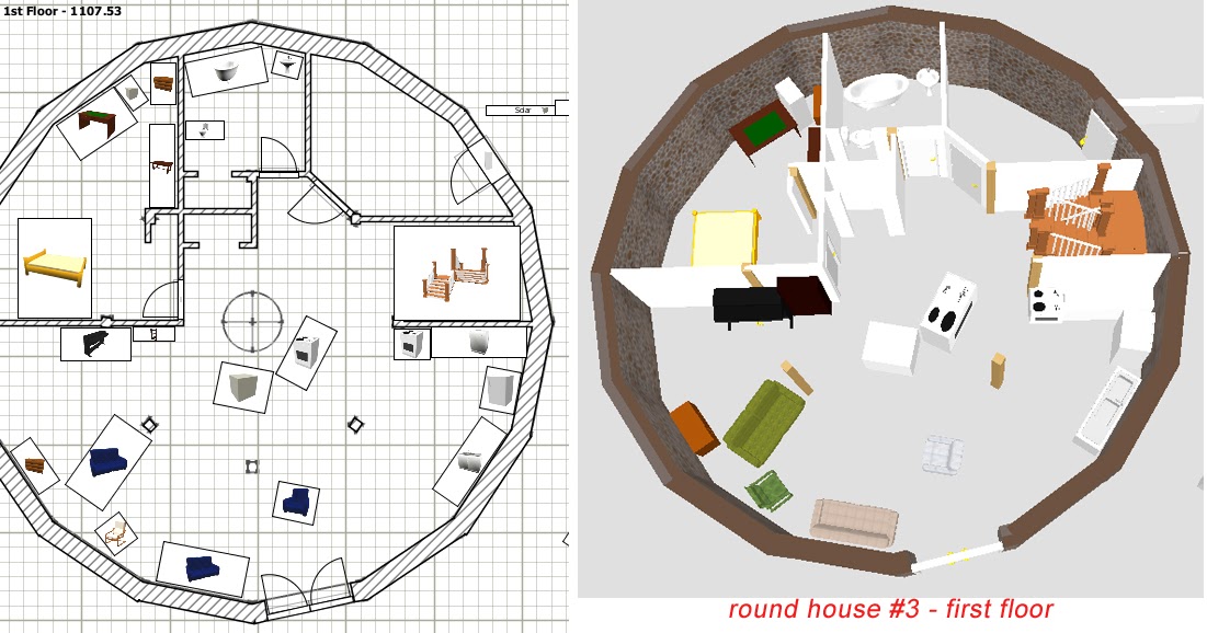 17+ New Round House Plans Floor Plans