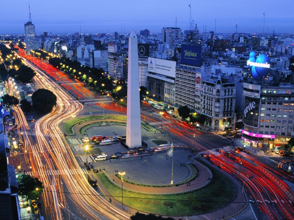 El obelisco de Buenos Aires