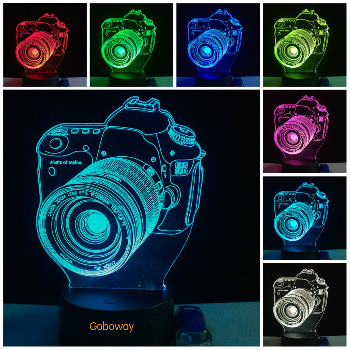 Creative 3D nightlight LED table Lamp