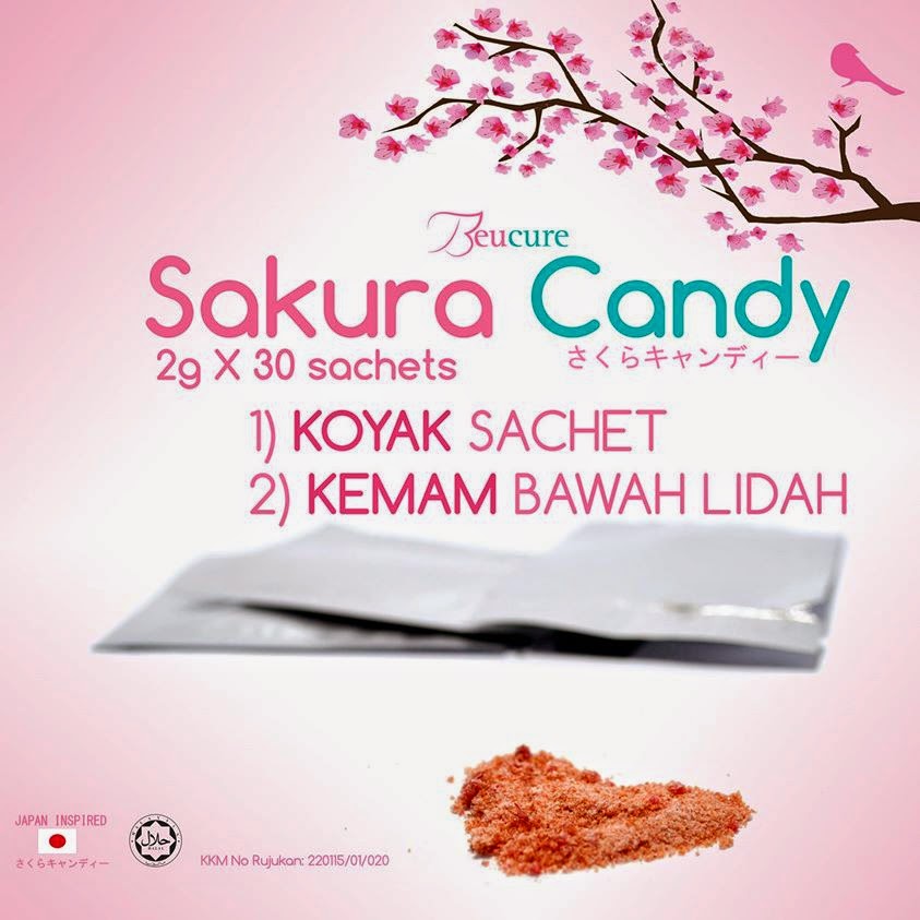 CikLilyPutih The Lifestyle Blogger: Sakura Candy