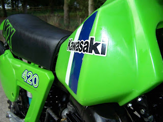 NOS and Nearly New Vehicles: NOS - Kawasaki 1981 KX420 A2