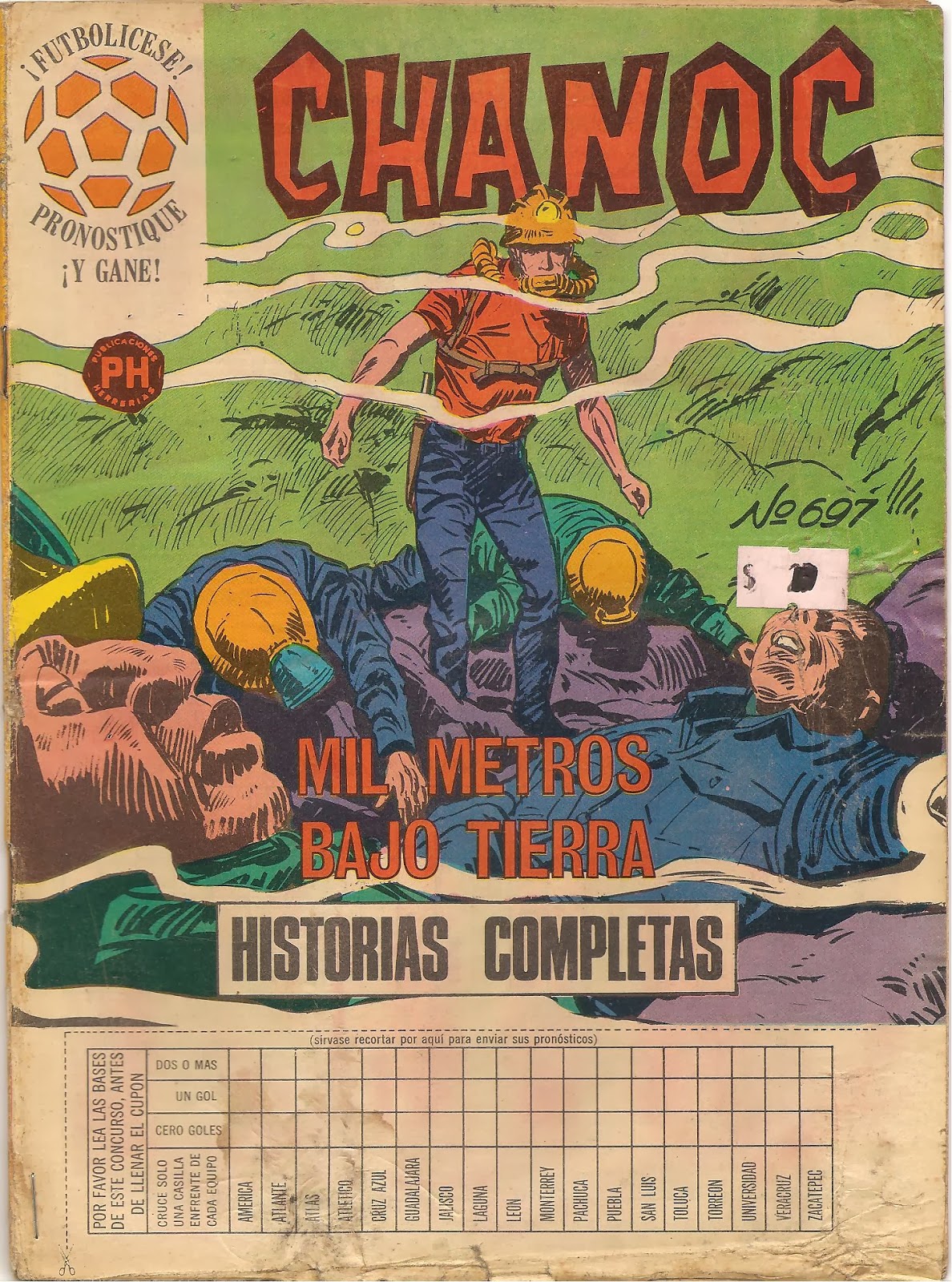 BAZAR DE COMICS EL REMATE : CHANOC AVENTURAS DE MAR