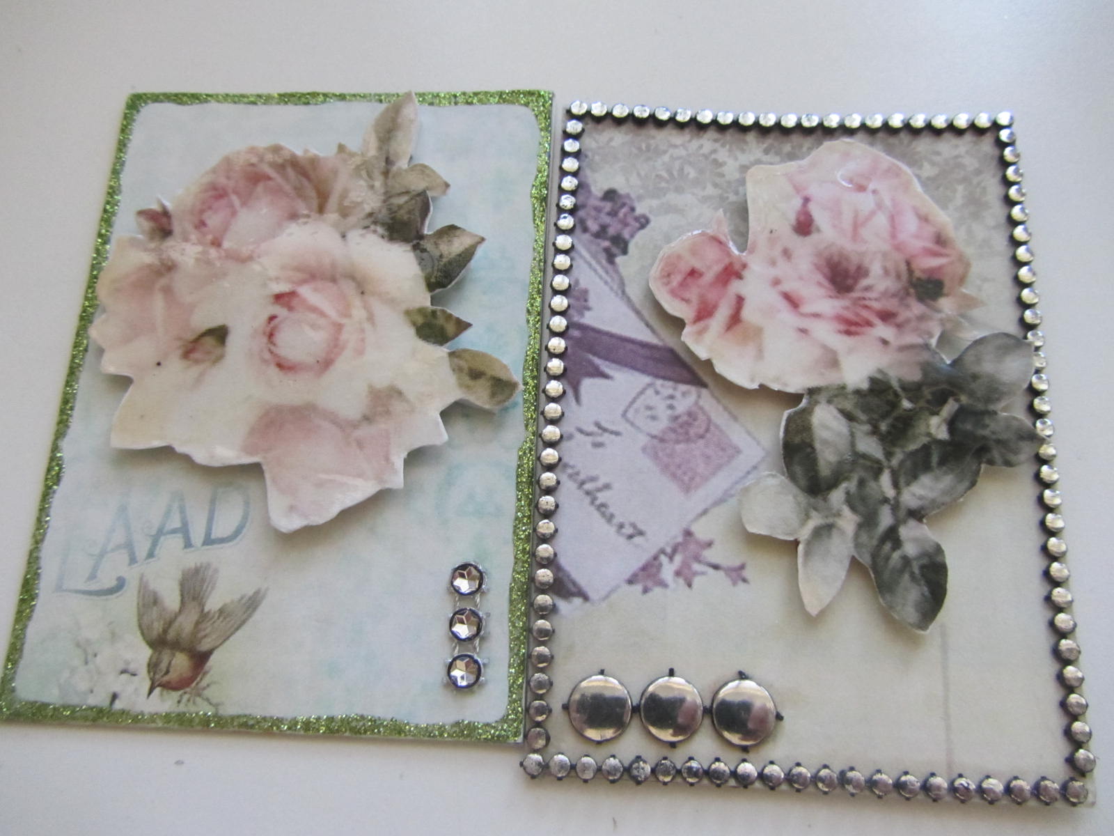 The Paper Collage: ATC Swap