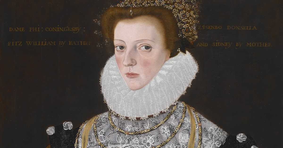 George Gower: Portrait of Lady Philippa Coningsby (1578)