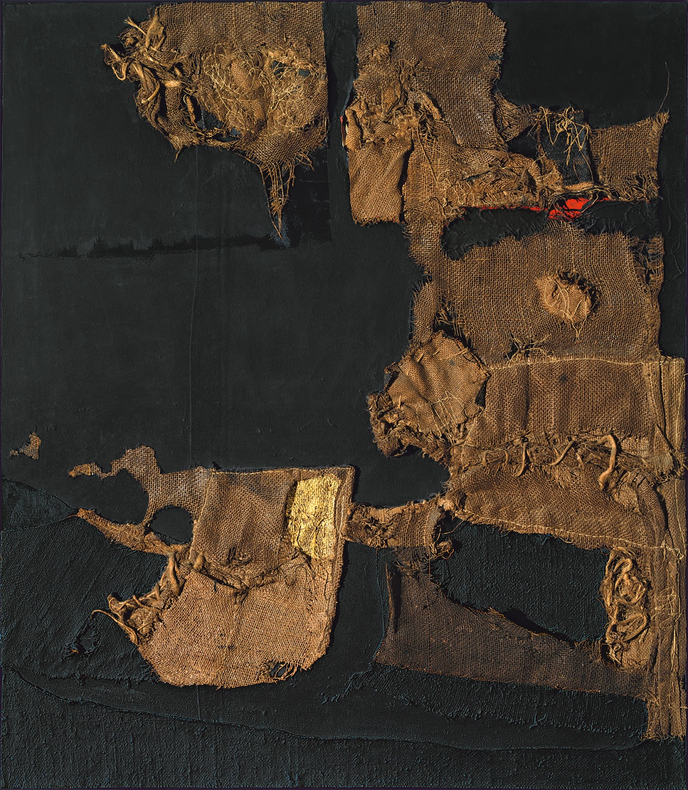Burri: On fire at the Guggenheim – Two Coats of Paint